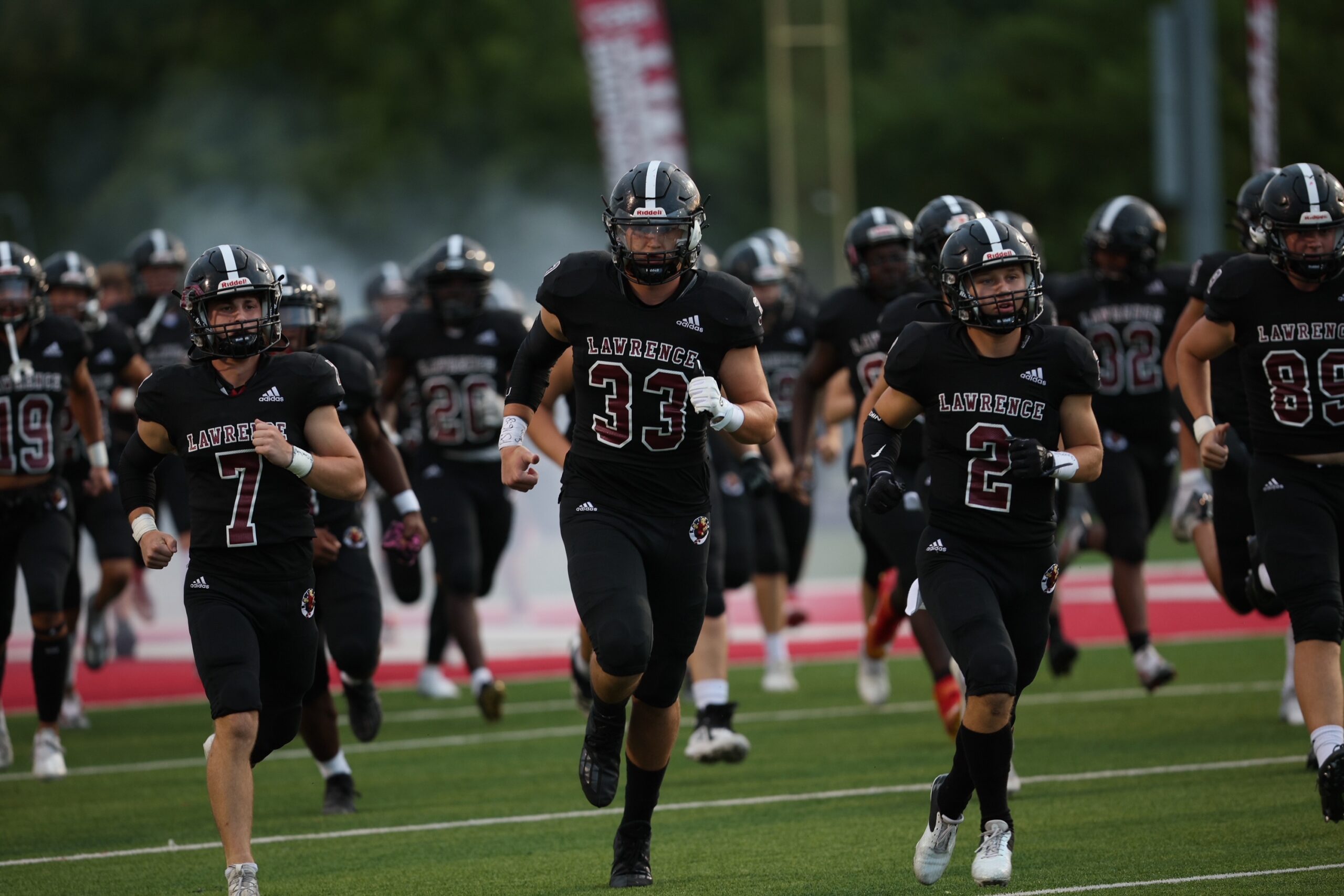 Lawrence High football hits the road looking for fourth straight ...